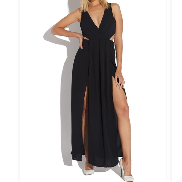 Dresses | Double Slit Maxi Dress | Poshmark